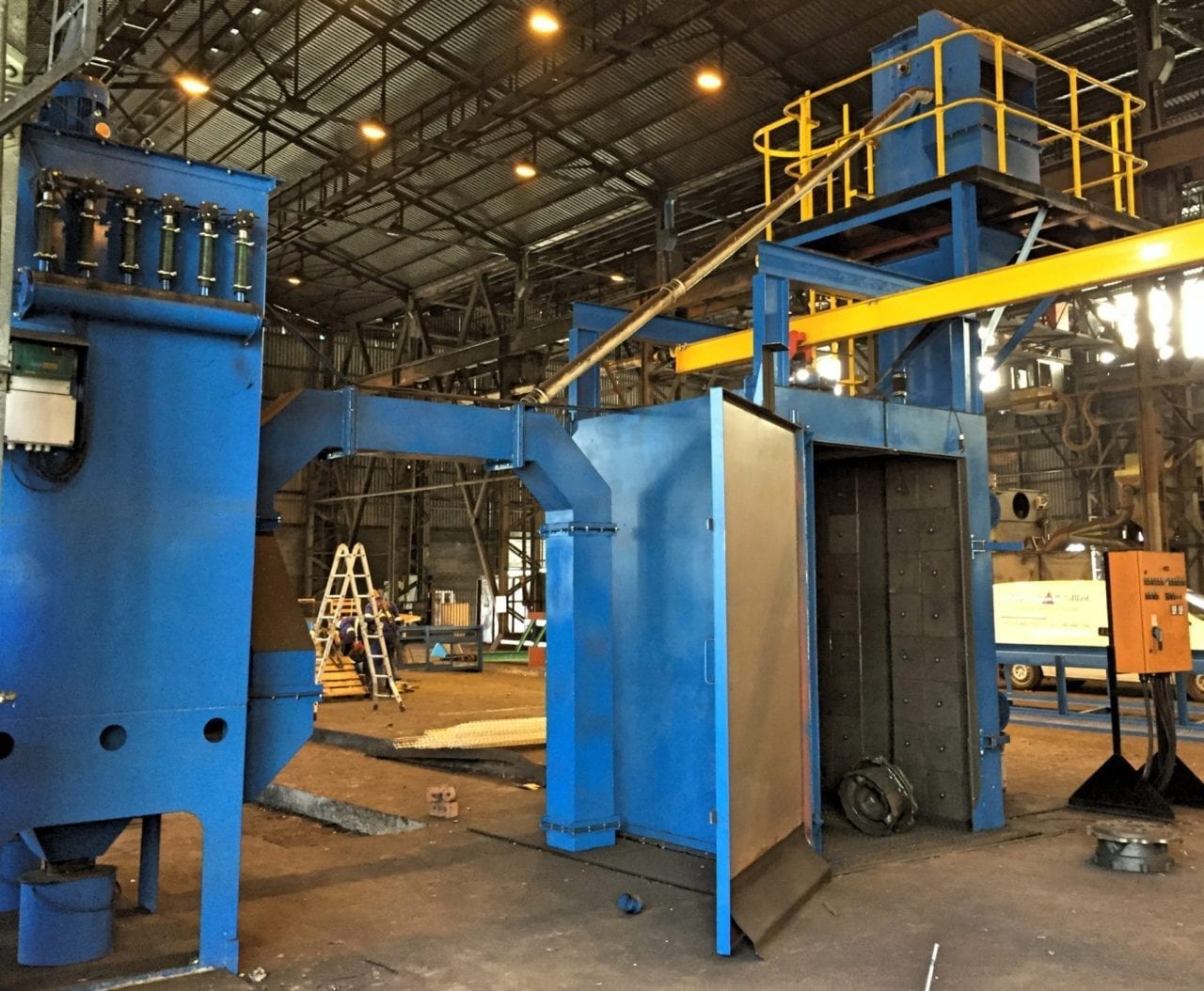 Hanger Machines | Shotblast Equipment & Spares